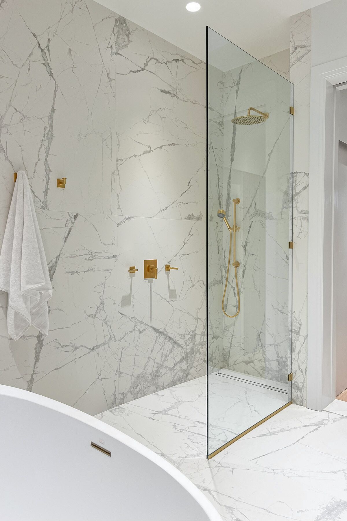 Curbless Shower Pros and Cons Fontan Architecture