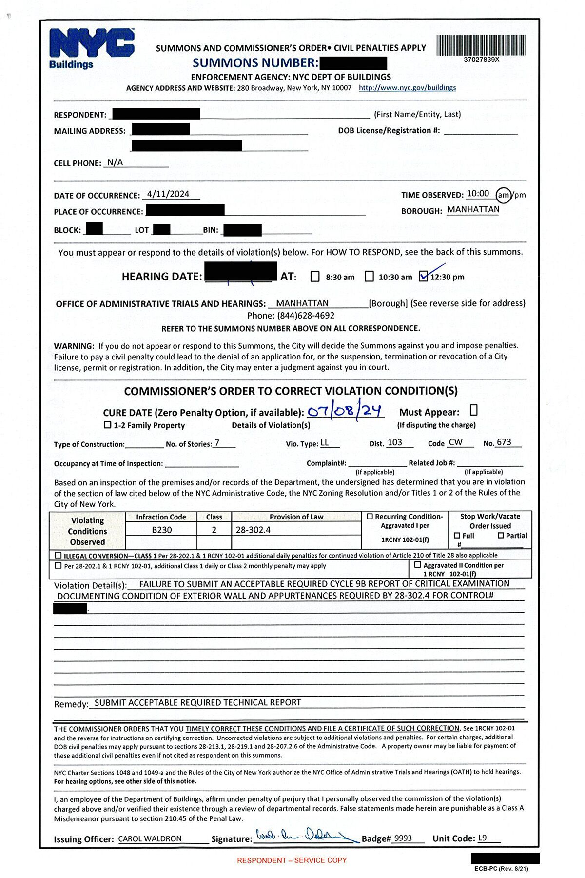 How to Resolve DOB Facade Violations in NYC · Fontan Architecture