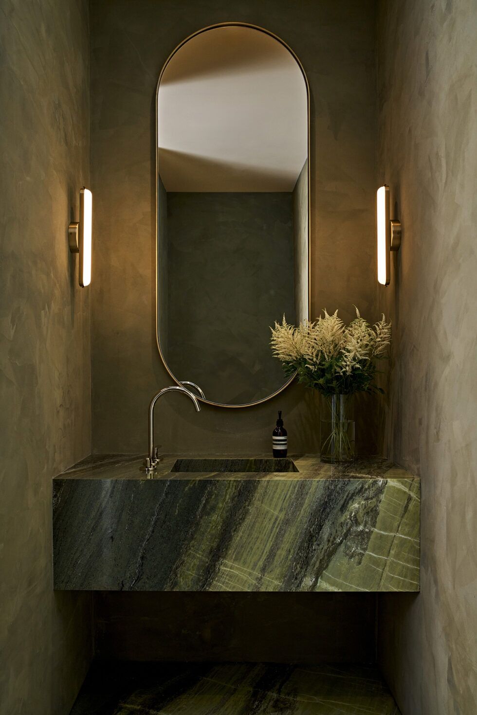 Custom Stone Bathroom Sink Designs · Fontan Architecture